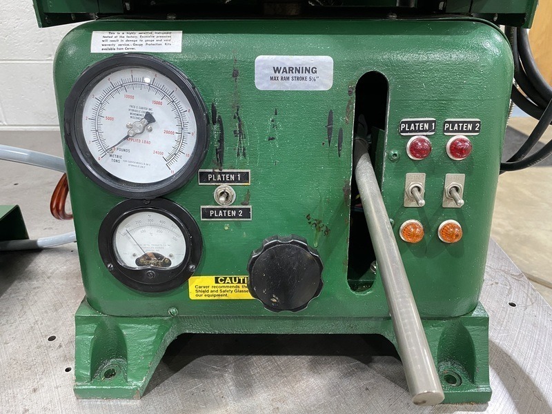 Used Carver Press 2625 For Sale — Liberty Machinery