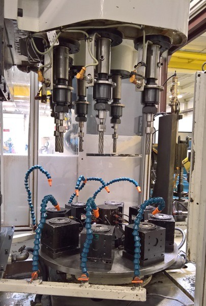 Used Engis Honing Machine SPM Series 6-Spindle Single Pass Vertical ...