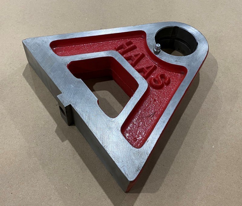 Used 6" Haas A-Frame Support for HRT210 or Tooling Block System ...
