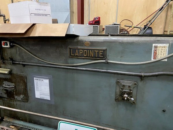 Used LaPointe Horizontal Broaching Machine HP-40 For Sale