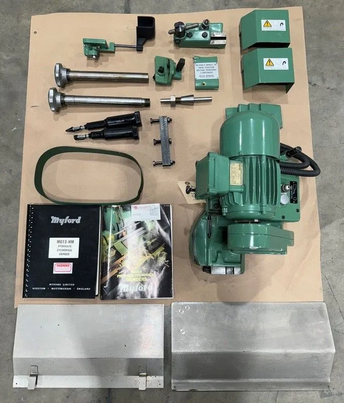 Used Myford Cylindrical Grinder MG12 For Sale — Liberty Machinery