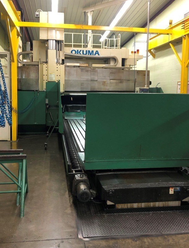 Used Okuma Bridge Mill MCM-B 20x50 E For Sale