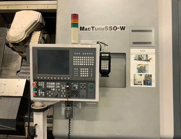 Used Okuma MacTurn 550-W Multi-Function Turning & Milling Center ...