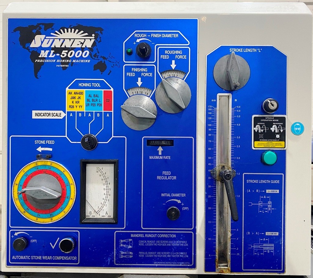 Used Sunnen ML 5000 Horizontal Hone For Sale