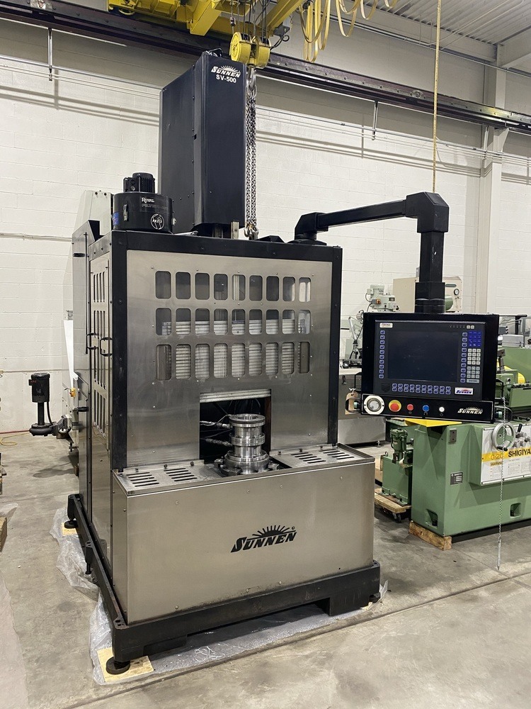 Used SV-500-S2 Vertical CNC Sunnen Hone | 3/4"-12" Bore, 30" Stroke ...