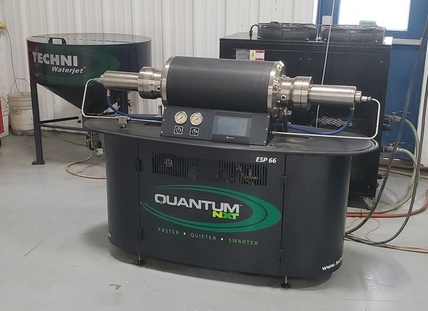 Used TECHNI Techjet TJ3000-X3 3-Axis CNC Waterjet For Sale — Liberty ...