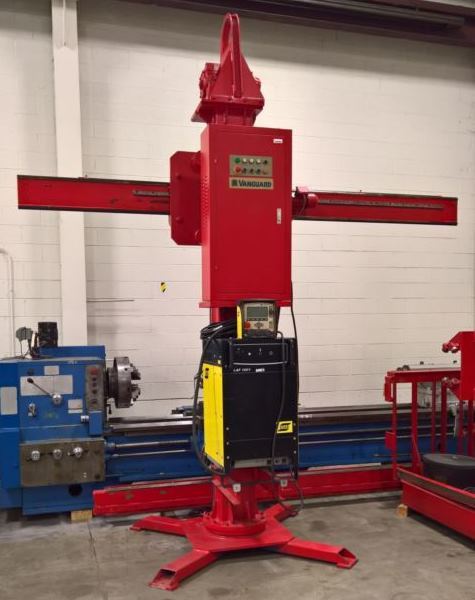 Used Vanguard LHQ2X2 Welding Manipulator | 6' 5" x 6' 5" Vert/Horiz Str ...