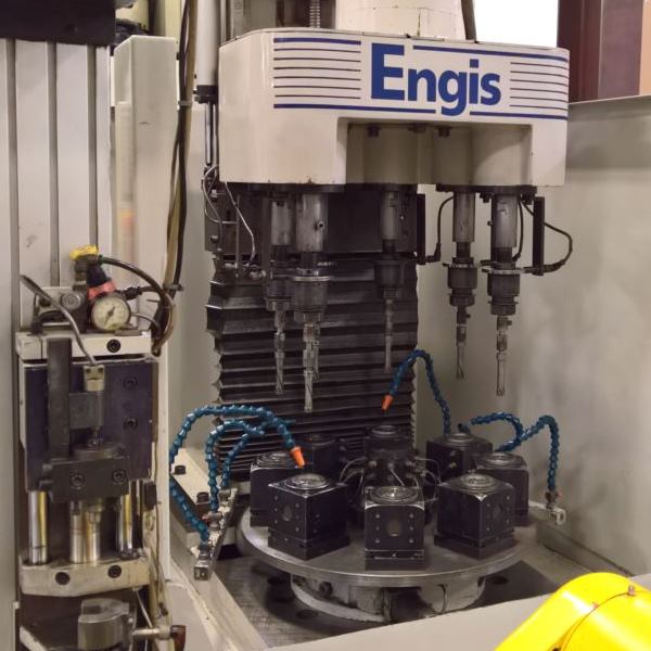 Used Engis Honing Machine SPM Series 6-Spindle Single Pass Vertical ...