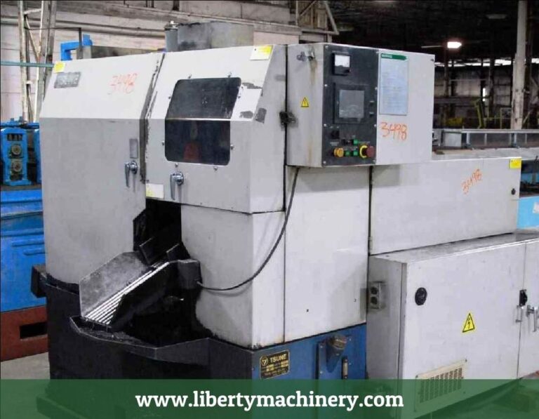 Used Tsune TK5C 101GL Fully Automatic Production Cut-Off Saw W/ Feed ...
