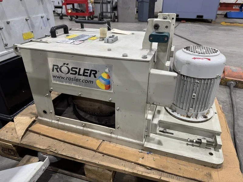 Used Industrial Centrifugal Water Filter Rosler Z-800 For Sale